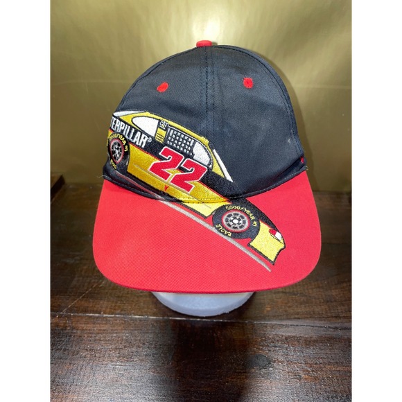 Caterpillar | Accessories | Caterpillar Nascar Racing Hat Black Red 22 ...